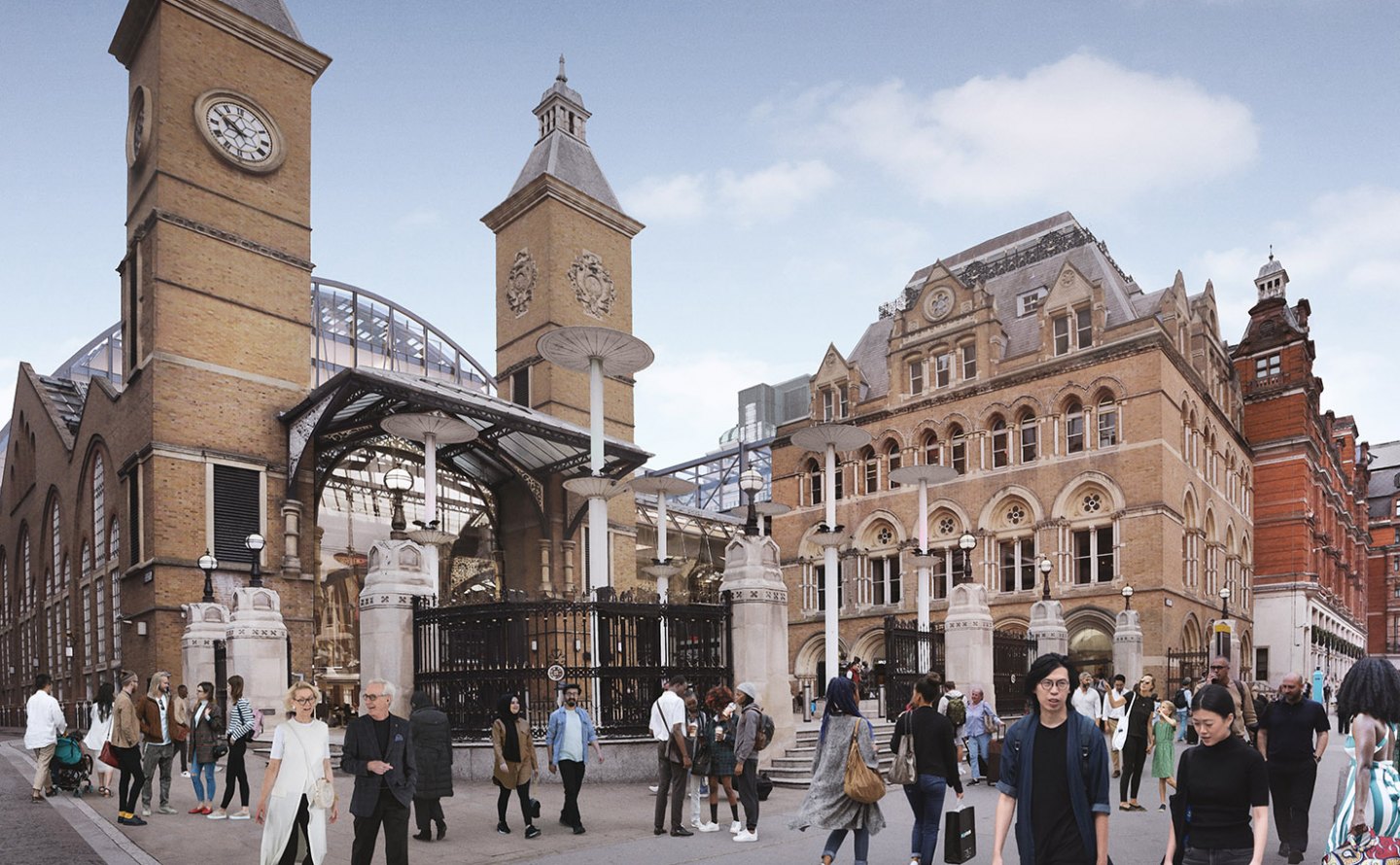 Building Design highlights a light-touch future for Liverpool Street ...